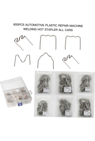 Kkmoon 600PCS Otomotiv Plastik Onarım Makinesi Kaynak Sıcak (Yurt Dışından)