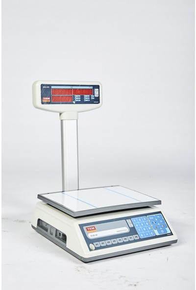 Kuleli Tem Onaylı T Boyun 30 kg Market Terazisi Kuleli Tem Onaylı T Boyun 30 kg Market Terazisi