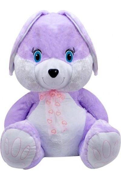 Alife Tavşan 80 cm Lila Pelüş Çocuk Oyuncak