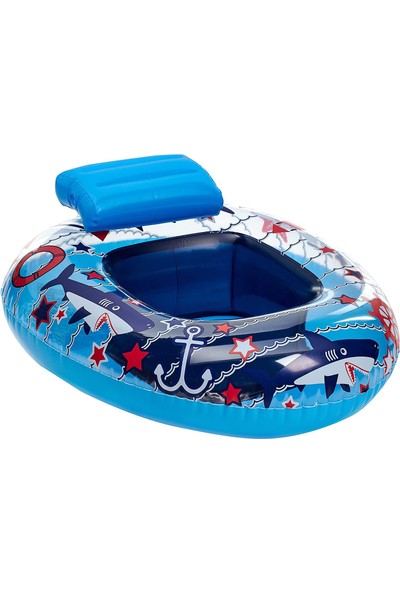 Mama Camilla 76X65 cm Baby Float Bebek Botu Watercraft Erkek Mavi Mama Camilla 76X65 cm Baby Float Bebek Botu Watercraft Erkek Mavi