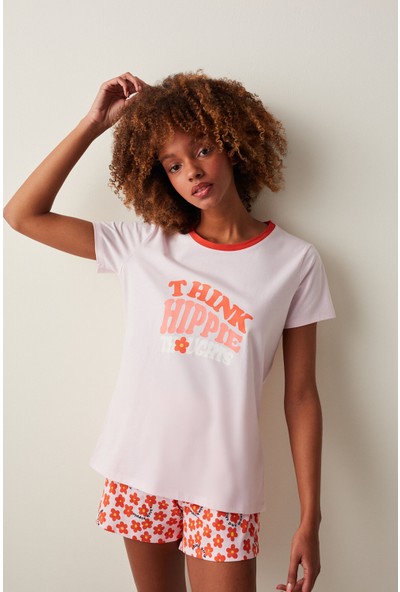 Penti Think Hippie Şort Pijama Takımı