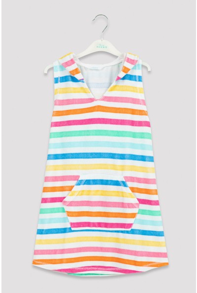 Penti Kız Çocuk Colorful Stripe Elbise Penti Kız Çocuk Colorful Stripe Elbise