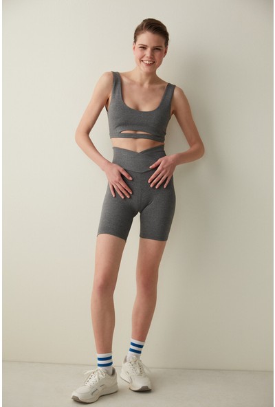 Penti Twist Detailed Biker Tayt