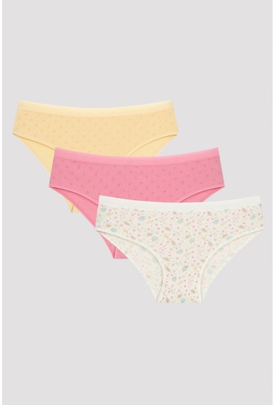 Penti Kız Çocuk Tenn 4lü Slip Külot