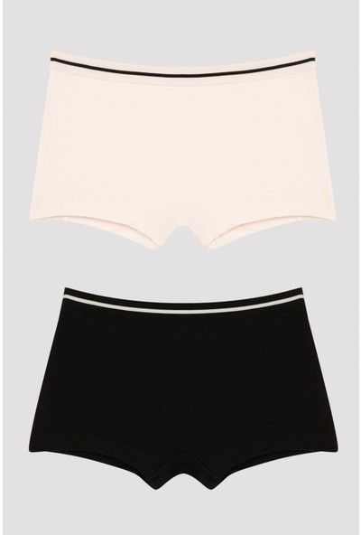 Penti Kız Çocuk Basic 2li Boxer Külot