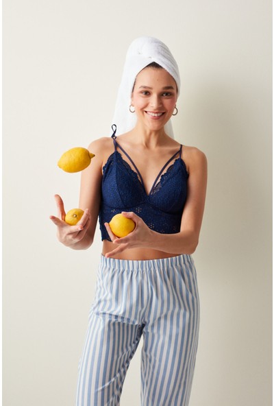 Penti Lacivert Luna Bralet Penti Lacivert Luna Bralet