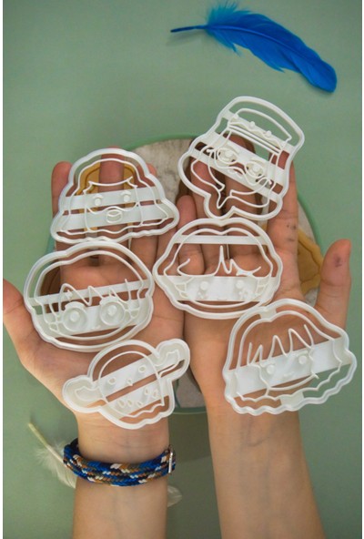 Pagina Harry Potter 6'Lı Kurabiye & Şeker Hamuru Kalıbı