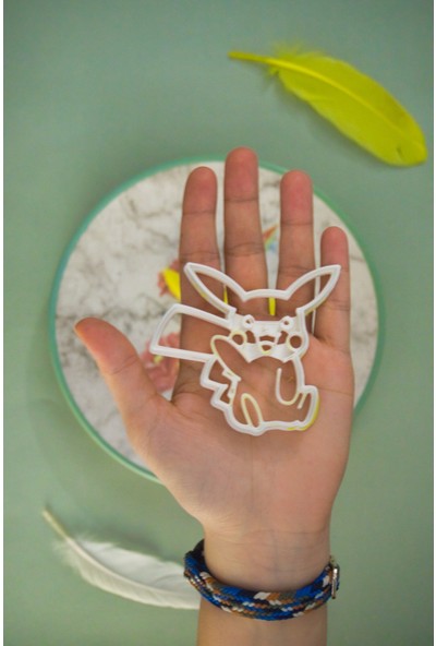 Pagina Pikachu Kurabiye & Şeker Hamuru Kalıbı