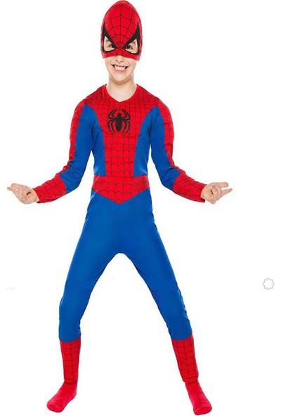 Spiderman Kostümü Örümcek Adam Kostümü
