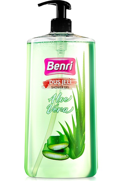 Benri Duş Jeli Aloe Vera 1000Ml Benri Duş Jeli Aloe Vera 1000Ml