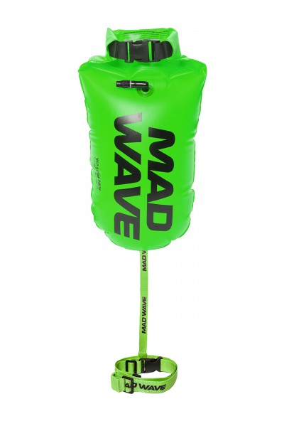 Mad Wave Açık Su Yüzme Şamandırası Yeşil (Çantalı) Mad Wave Açık Su Yüzme Şamandırası Yeşil (Çantalı)