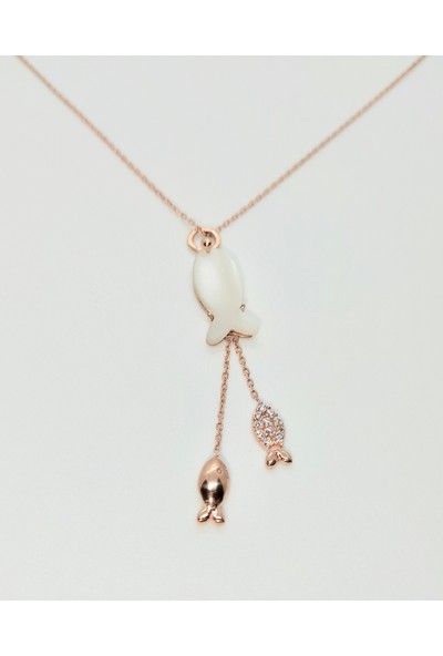 Miika Sedef Balık Kolye Miika Sedef Balık Kolye