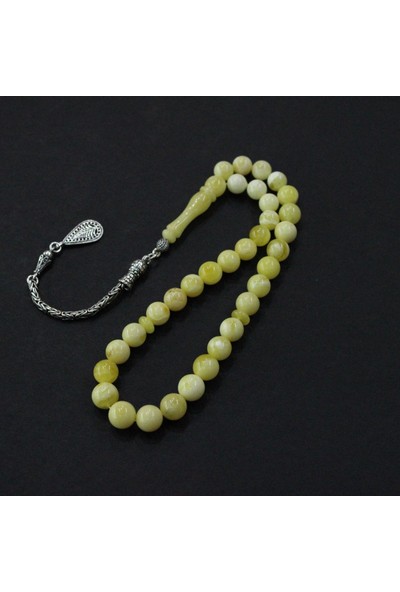 Akça Kaliningrad Damla Kehribar Tespih 7,6*9,2 (Mm)