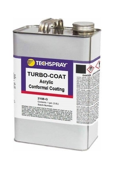 Techspray 2108 Turbo-Coat Akrilik Pcb Koruyucu Kaplama (3.8lt)