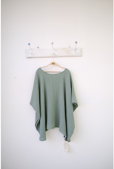 Multi Müslin Emzirme ve Puset Örtüsü - Çağla Yeşili