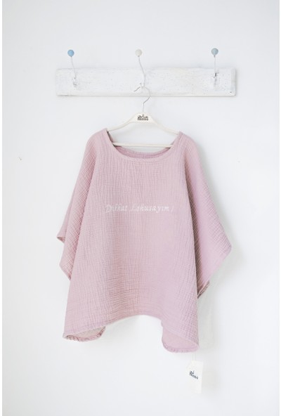 Dikkat Lohusayım! Manifestolu - Multi Müslin Emzirme ve Puset Örtüsü - Lila