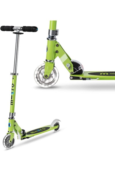 Micro Scooter Sprite Chartreuse/green Işıklı (Led) 2 Tekerlekli Scooter SA0224 Micro Scooter Sprite Chartreuse/green Işıklı (Led) 2 Tekerlekli Scooter SA0224