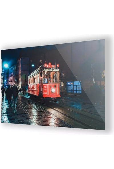Dada Dekor Taksim Tramway Cam Tablo