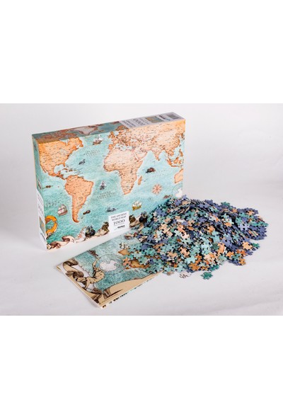 Gürbüz Yayınları Antik Puzzle 1000 Parça
