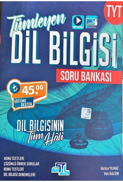 Tümler Yayınları TYT Tümleyen Dil Bilgisi Soru Bankası Tümler Yayınları TYT Tümleyen Dil Bilgisi Soru Bankası