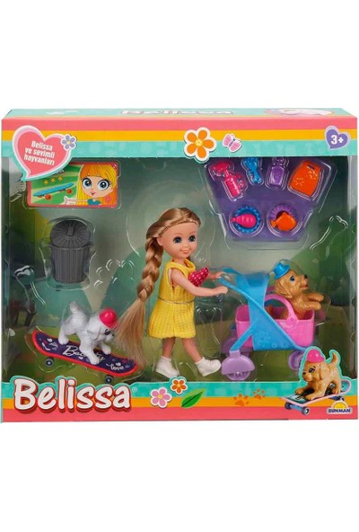 Sunman Belissa ve Sevimli Hayvanları 15 cm