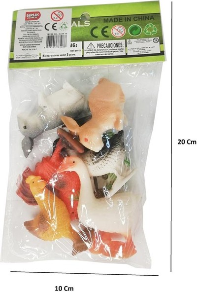 Birlik Toys Poşette Kümes Hayvanları 6 Parça Birlik Toys Poşette Kümes Hayvanları 6 Parça