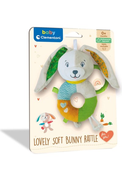 17682 Baby Clementoni - Sevimli Tavşan Çıngırak