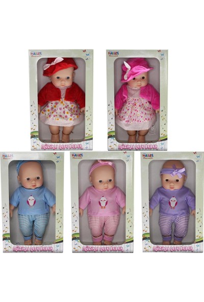 Halley Oyuncak 62002 Müzikli Neşe Bebek 30 cm Halley Oyuncak 62002 Müzikli Neşe Bebek 30 cm