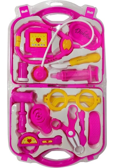 Torutoys Çantalı Plastik Renkli Doktor Seti Oyuncak Torutoys Çantalı Plastik Renkli Doktor Seti Oyuncak