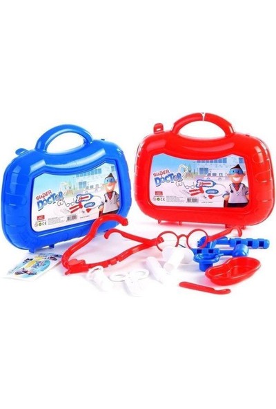 Uçar Oyuncak Super Doktor Çantalı Doktor Seti Oyuncak Uçar Oyuncak Super Doktor Çantalı Doktor Seti Oyuncak