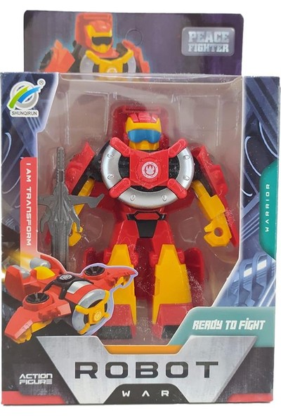 Prestij Oyuncak Peace Fighter Robot War Dönüşen Robot Prestij Oyuncak Peace Fighter Robot War Dönüşen Robot