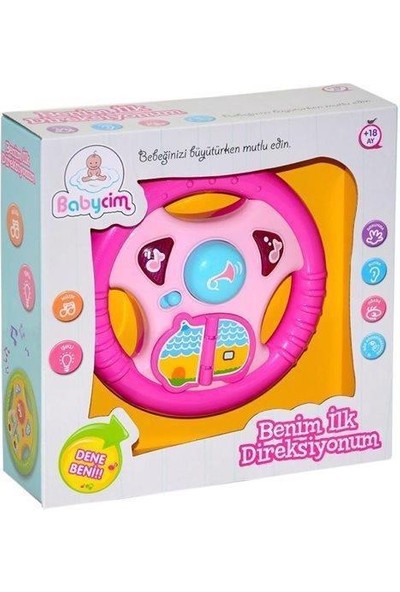 Birlik Toys Babycim Benim Müzikli Ilk Direksiyonum