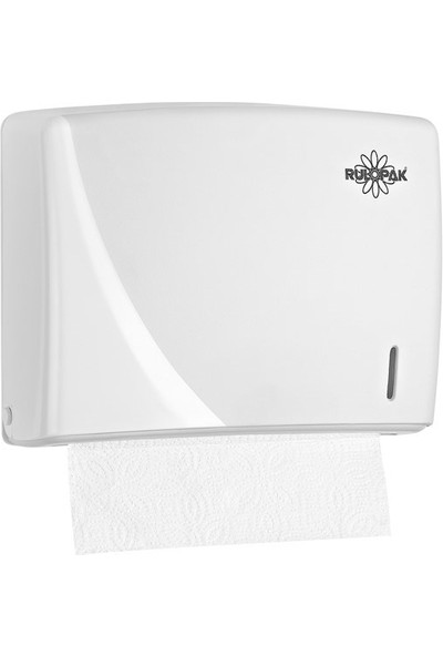 Şeker Portakalım Rulopak Z Katlı Banyo Mutfak Kağıt Havluluk Dispenseri Aparatı 200 Lü Beyaz