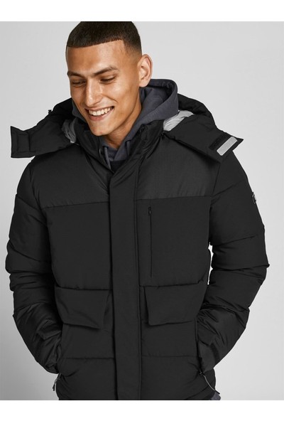Jack & Jones Erkek Mont Jcopace Puffer Sn