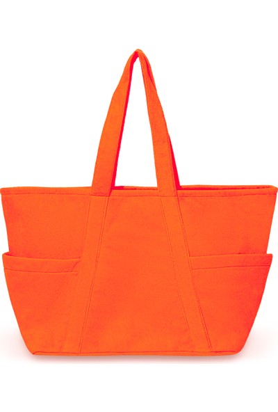 Mavi Turuncu Havlu Çanta