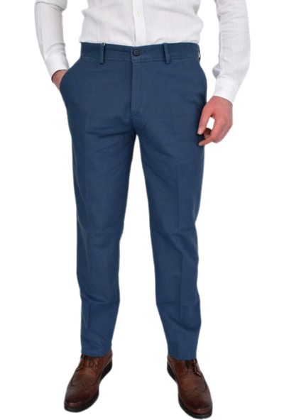 Notra Erkek Kanvas Pantolon Klasik Armürlü 153 BGL-ST01863