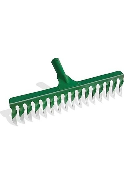 Paslanmaz Burgulu Bahçe Tırmığı Yeşil Keskin Paslanmaz Burgulu Bahçe Tırmığı Yeşil Keskin