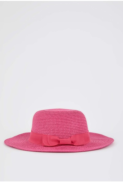 DeFacto Kız Çocuk Hasır Şapka W8373A622SM