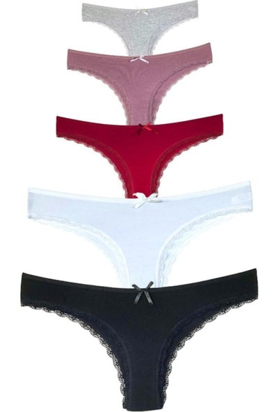 Posh Lingerie Brasilian Külot 5'li Paket