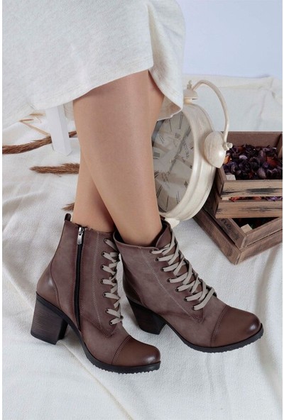 Susan Vizon Suni Deri-Süet Kadın Bot Susan Vizon Suni Deri-Süet Kadın Bot