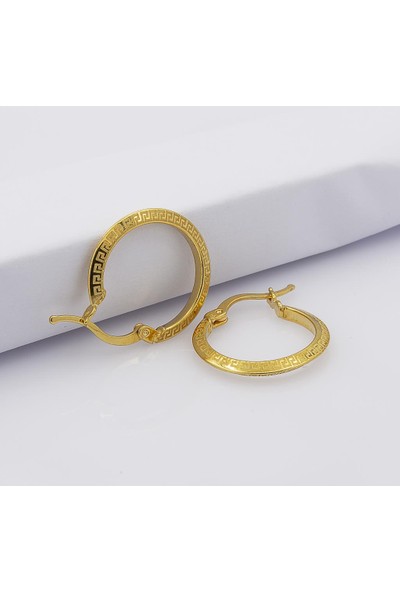 latif kuyumcu 22 Ayar Altın Desenli Halka Küpe LKKP1029 latif kuyumcu 22 Ayar Altın Desenli Halka Küpe LKKP1029