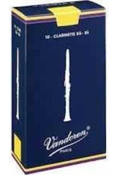 Vandoren CR1015 Si B 1.5 Numara Klarnet Kamışı Vandoren CR1015 Si B 1.5 Numara Klarnet Kamışı