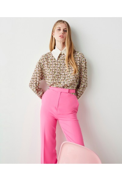 Çiçek Desen Gömlek