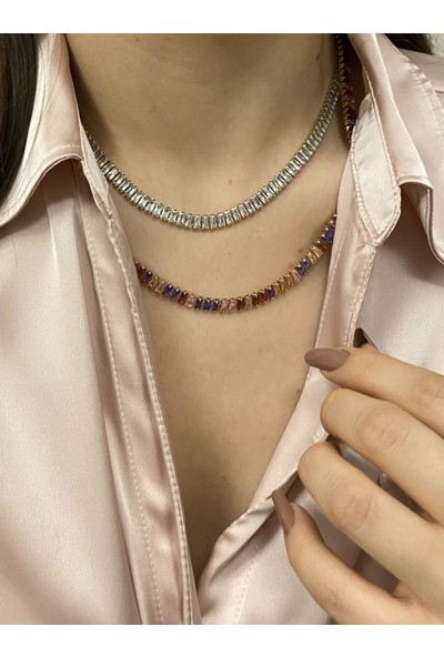 Kumsal Coşkun Accessoire Çelik Baget Suyolu Kolye