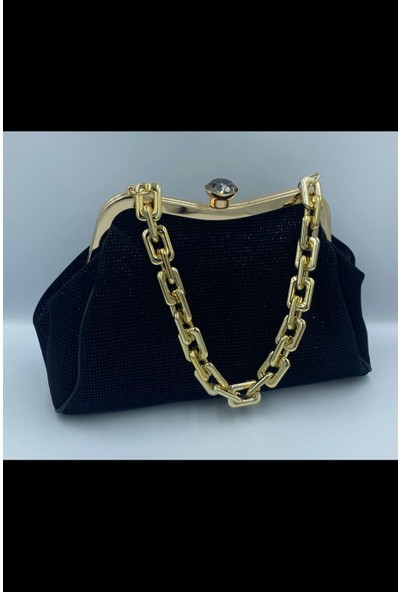 Sentt Fantazi Zincirli Simli Çanta Sentt Fantazi Zincirli Simli Çanta