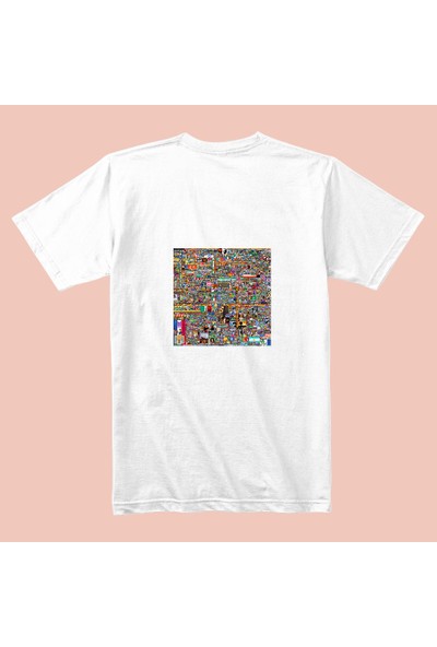 Trove Unisex Kadin Erkek R/place Savunma Pamuk T-Shirt Trove Unisex Kadin Erkek R/place Savunma Pamuk T-Shirt