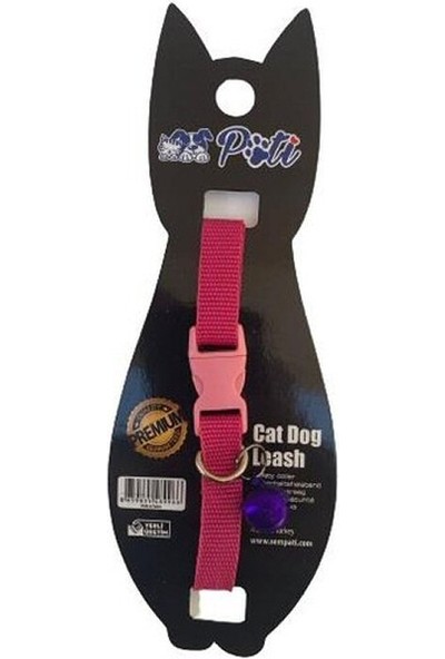 Gezeroğlu Petshop Yavru Köpek ve Kedi Boyun Tasması (Ayarlanabilir) Pembe Gezeroğlu Petshop Yavru Köpek ve Kedi Boyun Tasması (Ayarlanabilir) Pembe