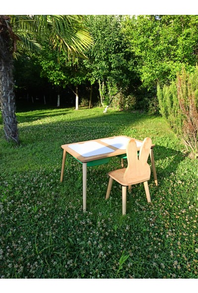 Kangaroo Aktivite Masası Mdf Kapaklı Sandalye Hediyeli Kangaroo Aktivite Masası Mdf Kapaklı Sandalye Hediyeli
