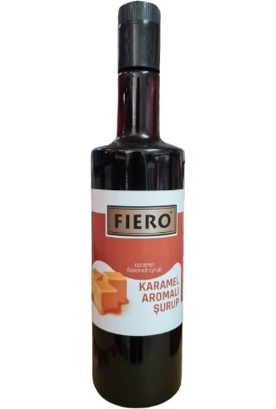 Fiero Karamel Aromalı Şurup 70 cl Fiero Karamel Aromalı Şurup 70 cl