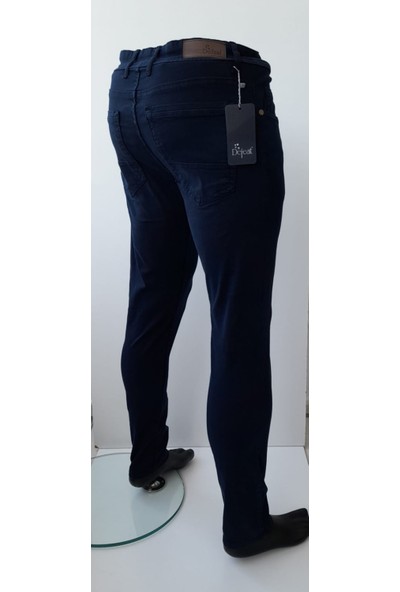Defeat Erkek 5 Cep Slimfit Gabardin Koyu Lacivert Pantolon Defeat Erkek 5 Cep Slimfit Gabardin Koyu Lacivert Pantolon
